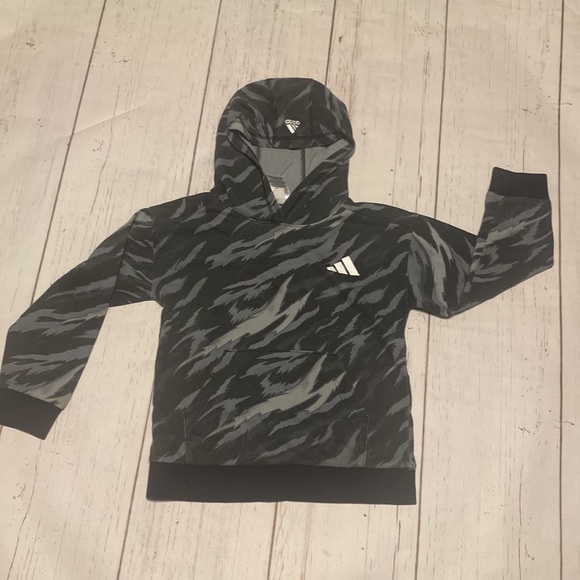 adidas | Shirts & Tops | Adidas End Plastic Waste Boys Hoodie Size 7 ...